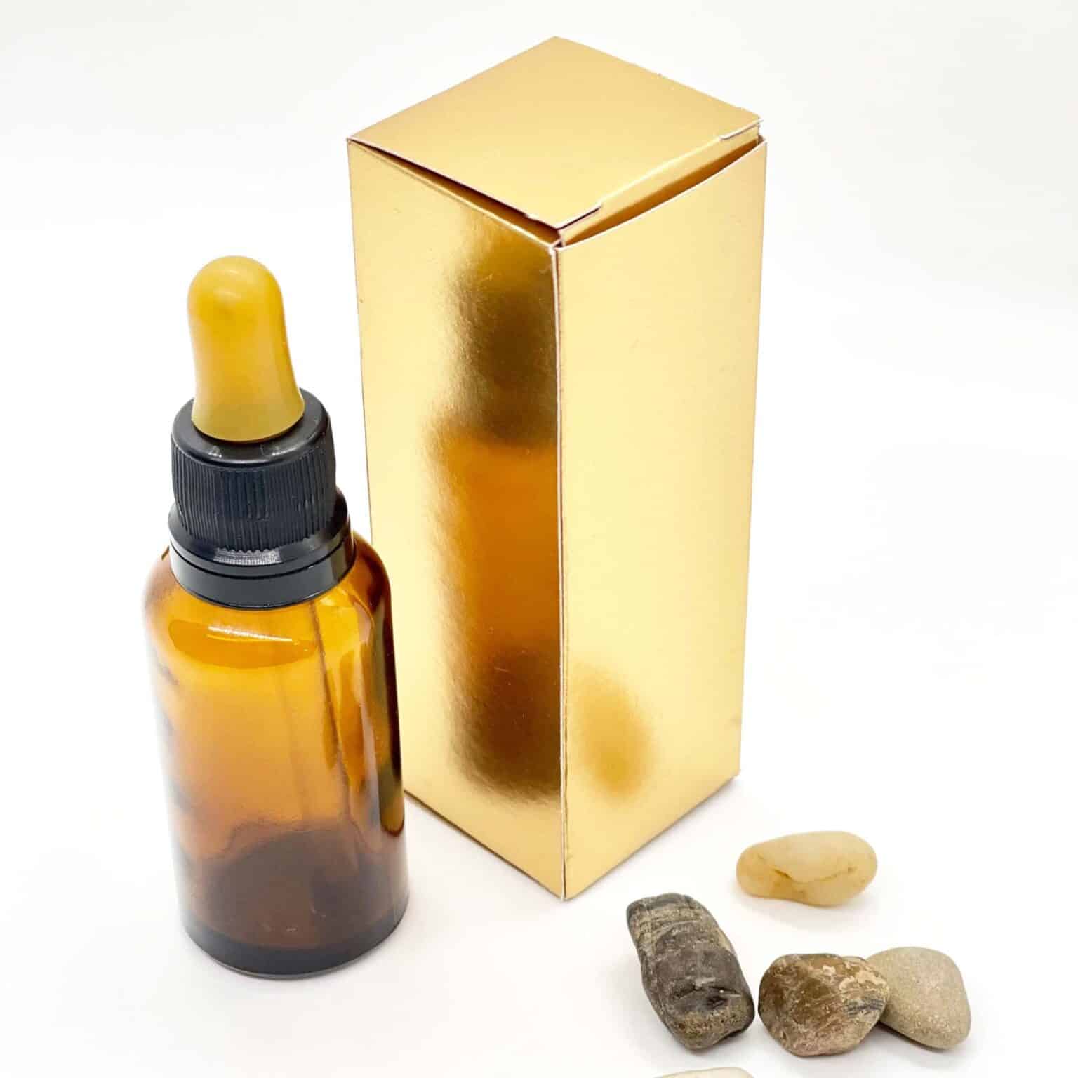 Custom-Printed Dropper Bottle Packaging with Universal Bottle Neck ...