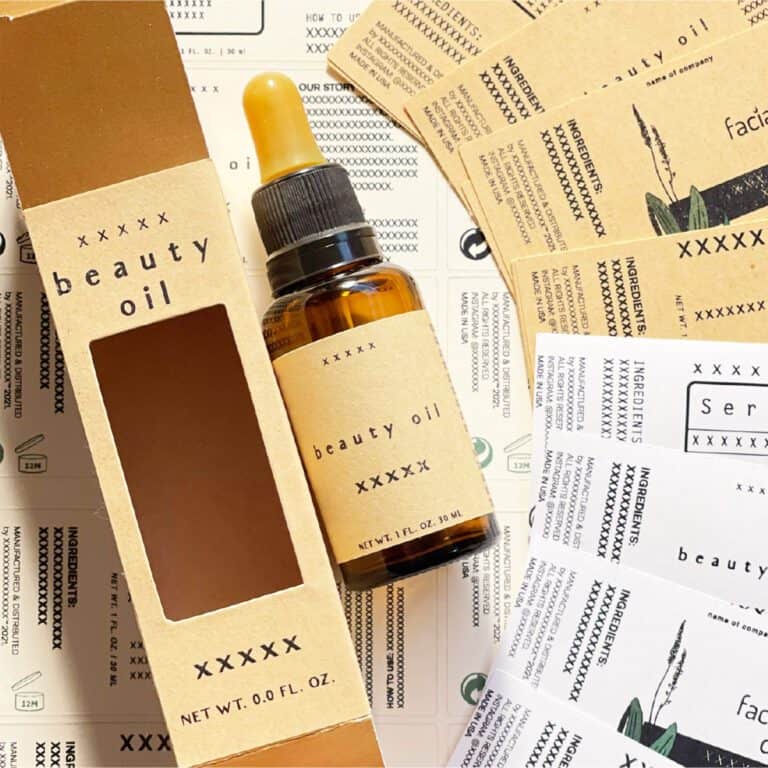Personalized Dropper Packaging + Labeling Set – UX BOXES®