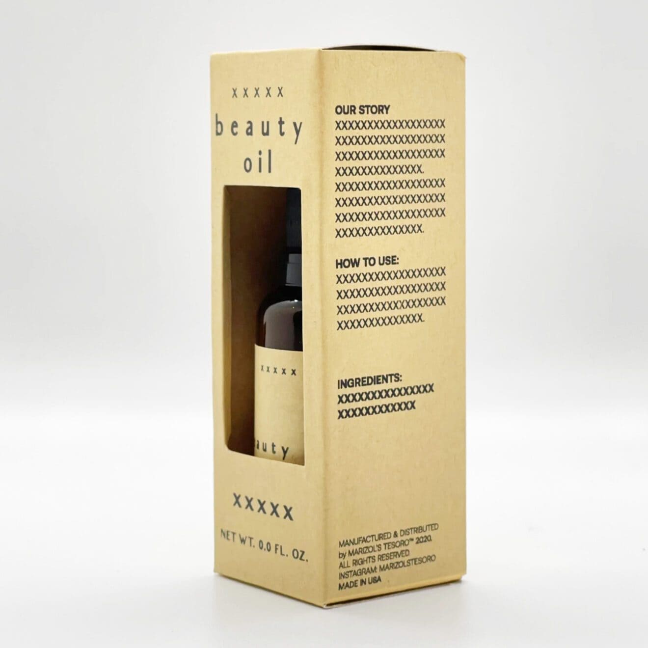 Personalized Dropper Bottle or Spray Bottle Labels – UX BOXES®