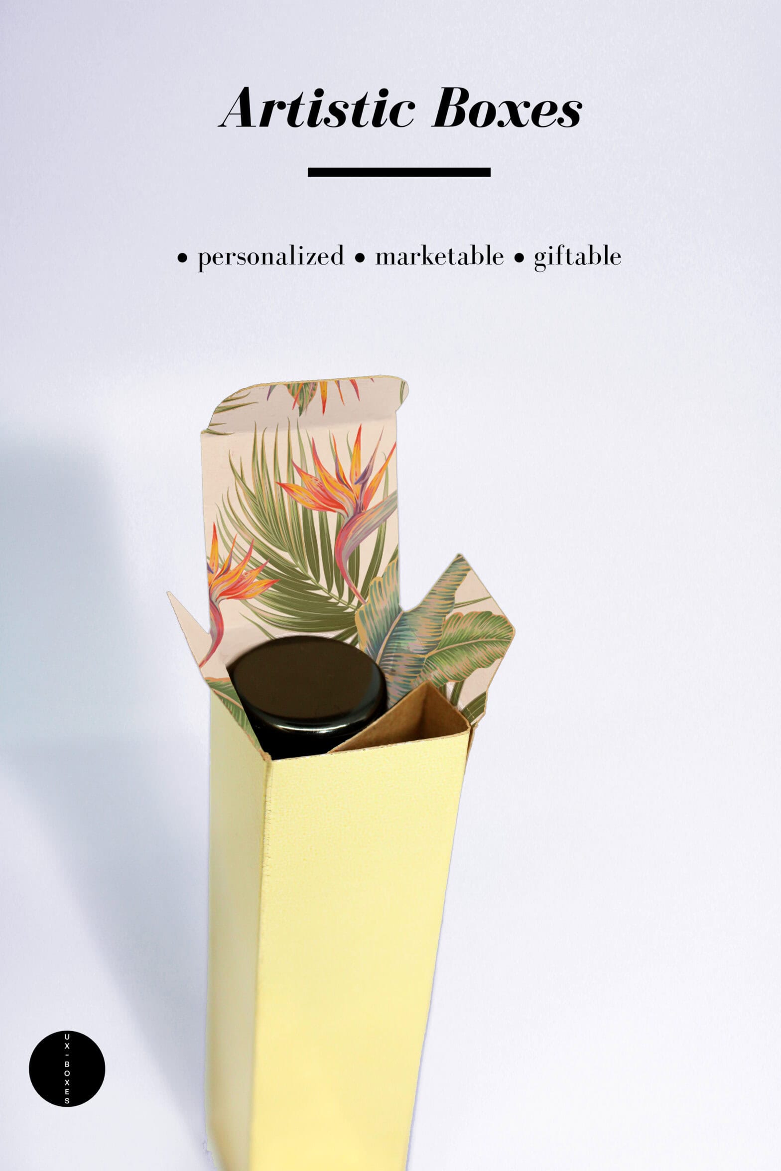 UX BOXES® Personalized Artistic Boxes™ Multiple Design Variations ...