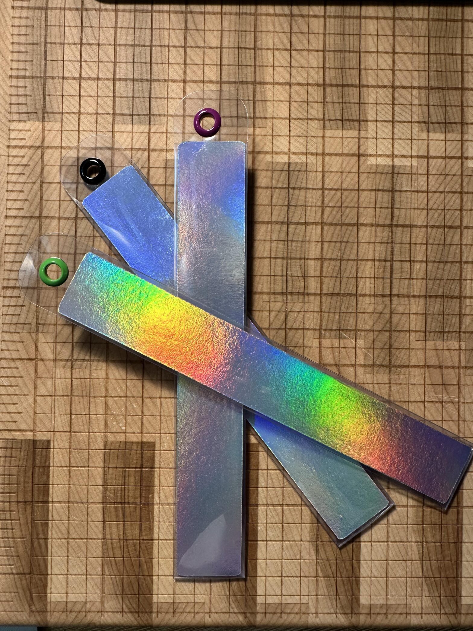 UX BOXES® Tween Iridescent Plastic Hangable Mini Envelope Packaging ™ l ...