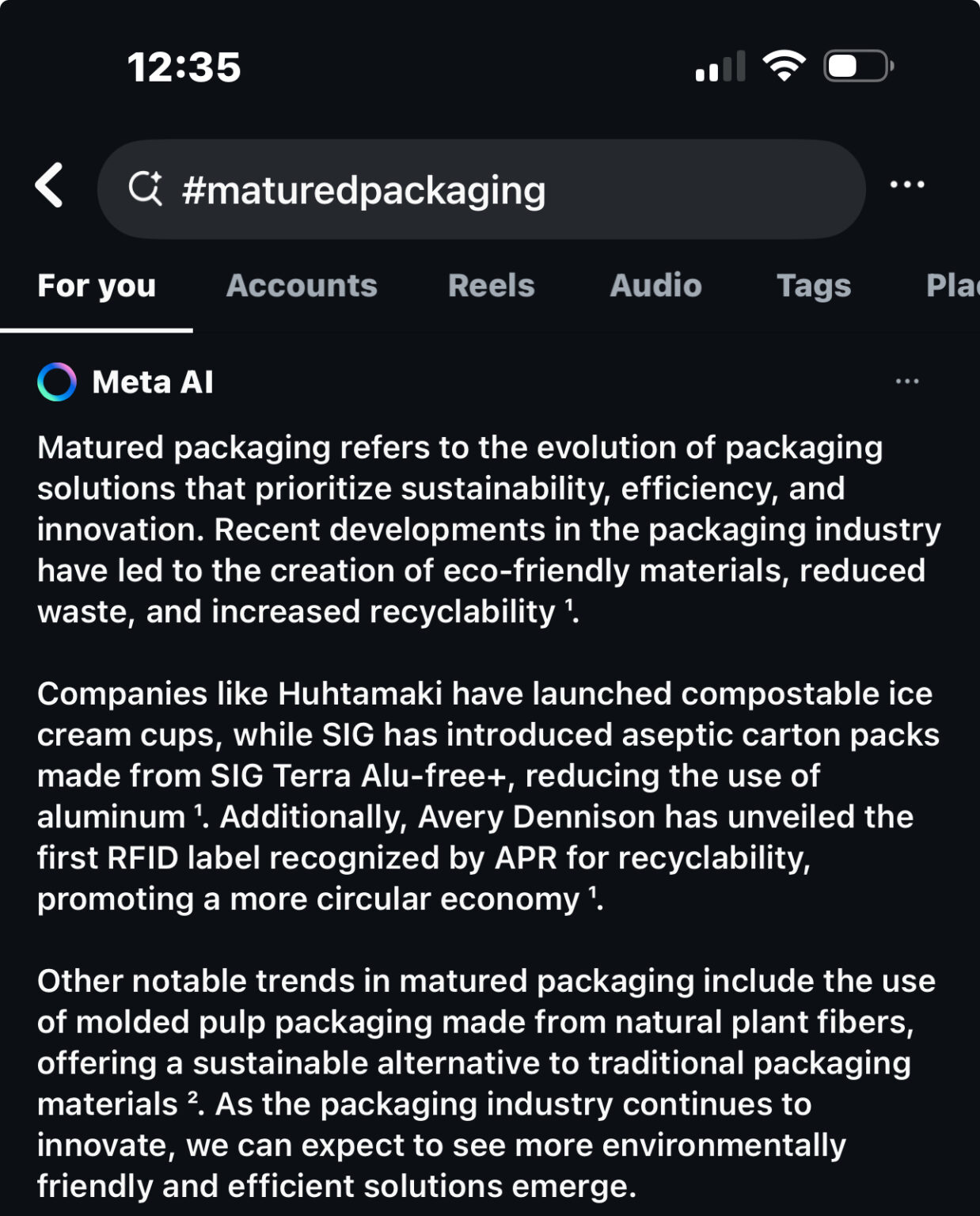 instagram search for matured packaging – UX BOXES®